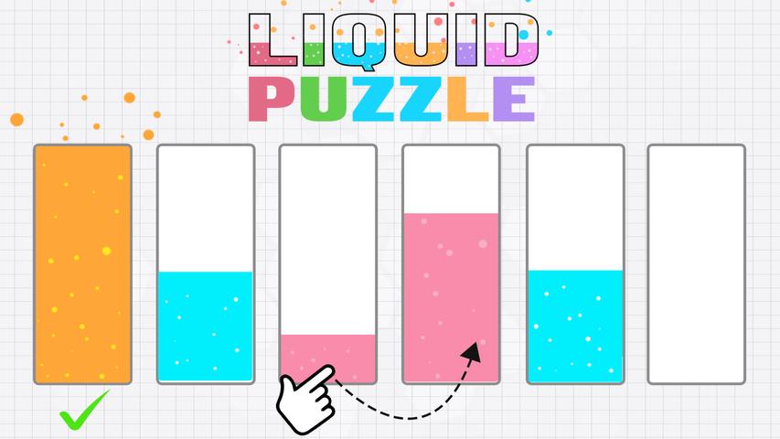 Liquid Puzzle: sort the color - Video Game | Blacknut Cloud Gaming