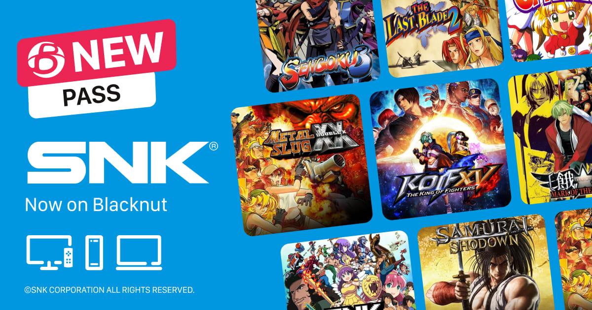 Level Up Your Game with the New SNK Pass on Blacknut 🎮 | Nutshell by Blacknut